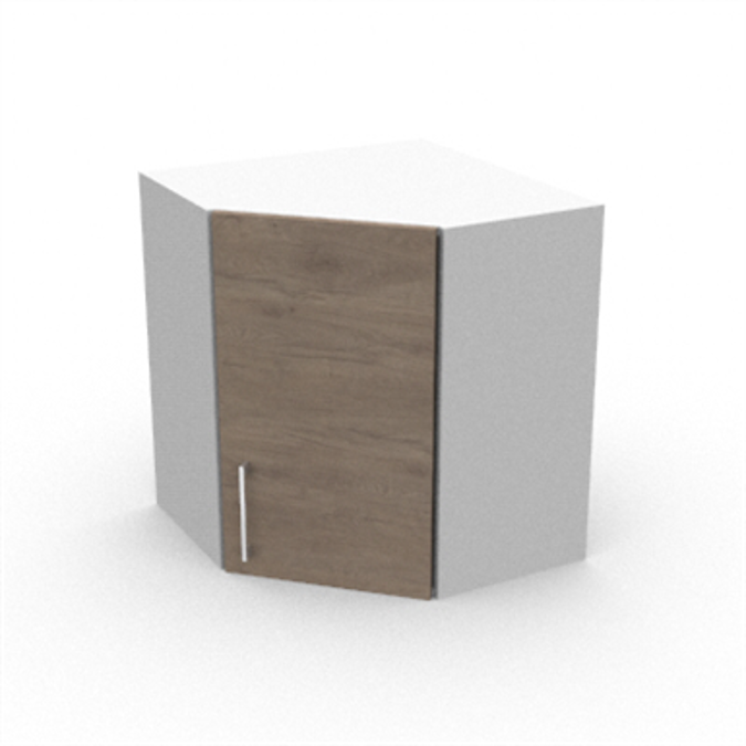 BIM objects - Free download! Pro Wall Diagonal corner unit 630x630 ...
