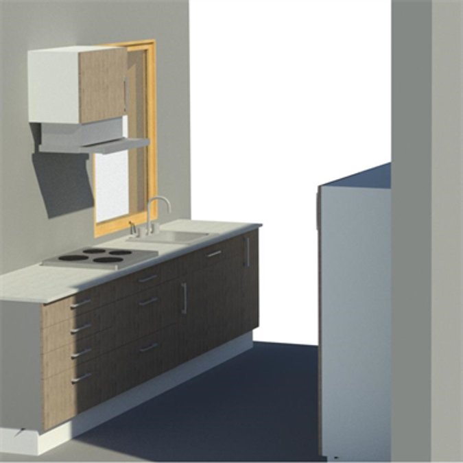 BIM nesneleri - Ücretsiz indirin! Pro Parallel kitchen showcase | BIMobject