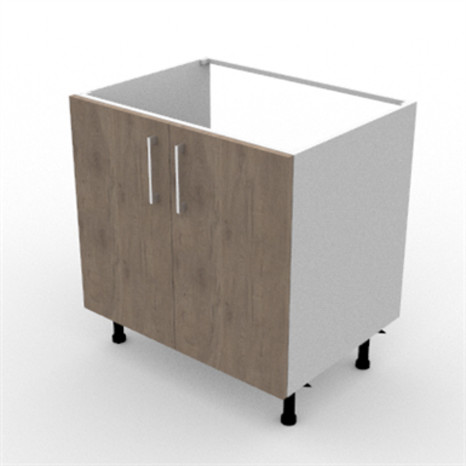 BIM objects - Free download! Pro Base Sink unit 800 | BIMobject
