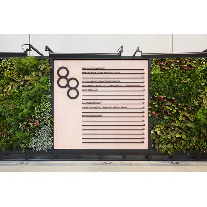 BIM objects - Free download! ANS Interior Living Green Wall System ...