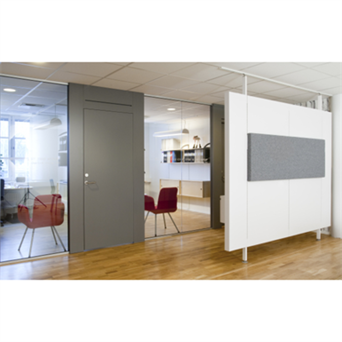 BIM objects - Free download! Screen Wall | BIMobject