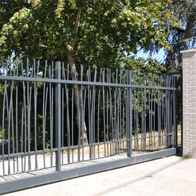 Objets BIM - Téléchargement gratuit ! Portail coulissant OOROSOO ...