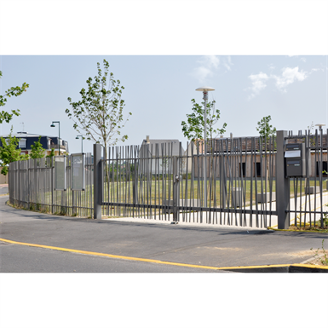 Objetos BIM - ¡Descarga gratis! OOBAMBOO™ swing gate | BIMobject