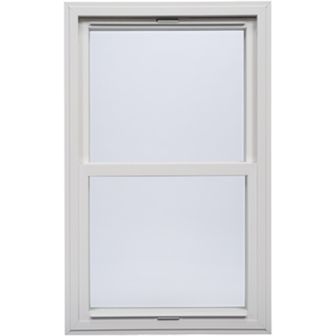 BIM objects - Free download! Quiet Line™ Series Double Hung Window, 1 ...