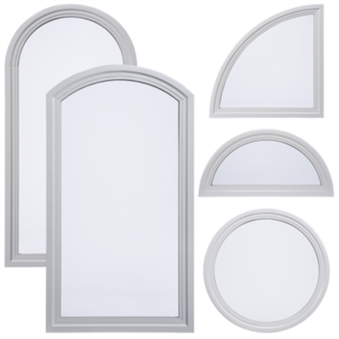 BIM objects - Free download! Montecito® Series Radius Window / Arch ...
