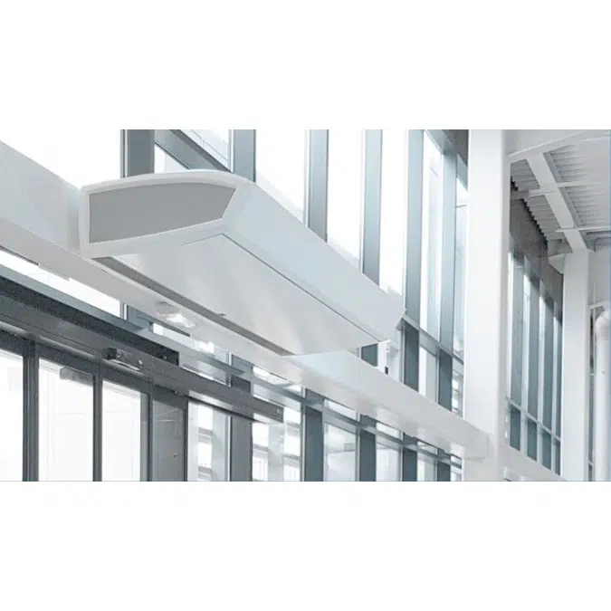 BIM objects - Free download! SR Air Curtain - Hybrid Heated - Surface ...