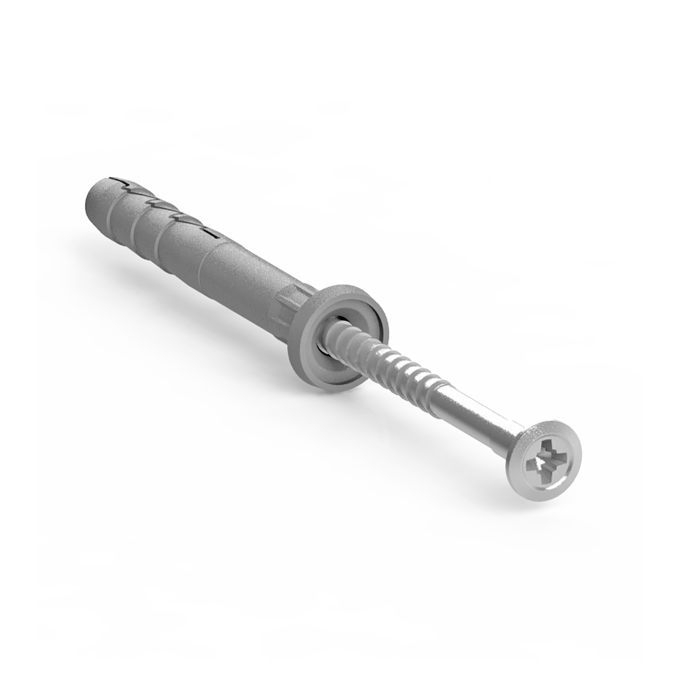 BIM objects - Free download! NICZUK Nylon hammer in fixing plug KSM ...