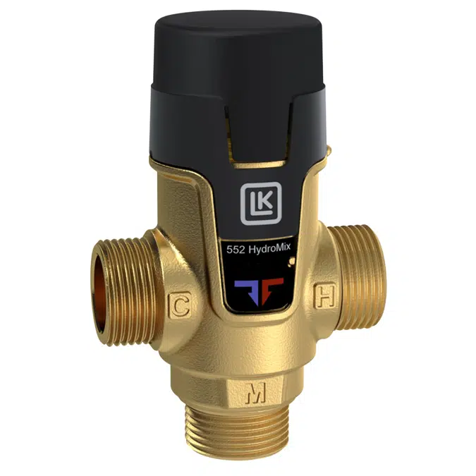 BIM objects - Free download! LK 552 HydroMix - Male thread | BIMobject