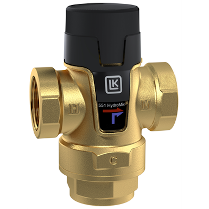 BIM objects - Free download! LK 551 HydroMix - Female thread | BIMobject