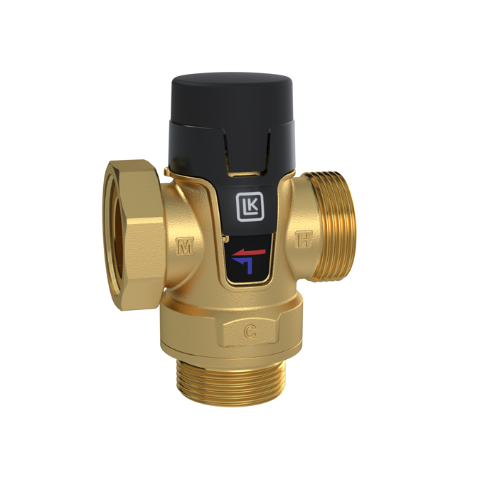 BIM objects - Free download! LK 551 HydroMix - Rotating nut | BIMobject