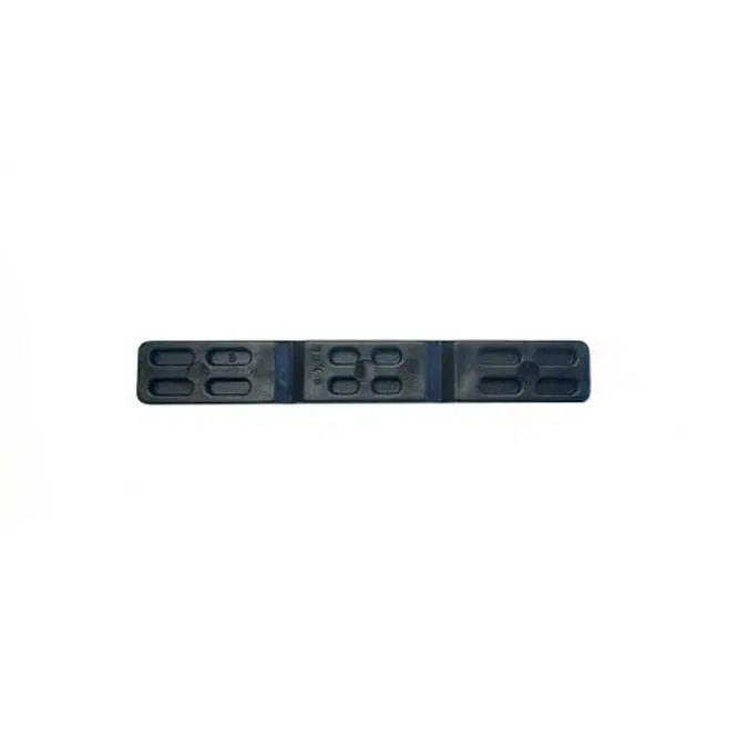 BIM objects - Free download! Three-glazing-packer strip 98x14x5 mm ...