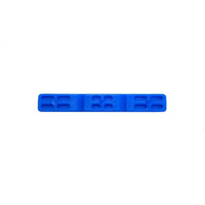 BIM objects - Free download! Three-glazing-packer strip 98x14x4 mm ...