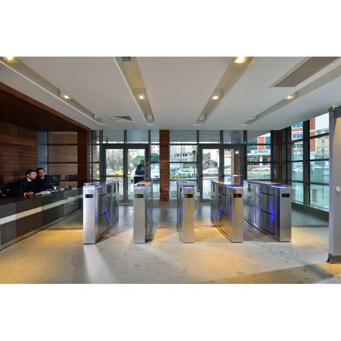 BIM objects - Free download! HG-01: WING SPEED GATE | BIMobject