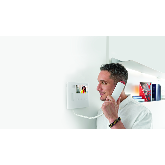 BIM objects - Free download! AGT V: VIDEO INTERCOM RECEIVER | BIMobject