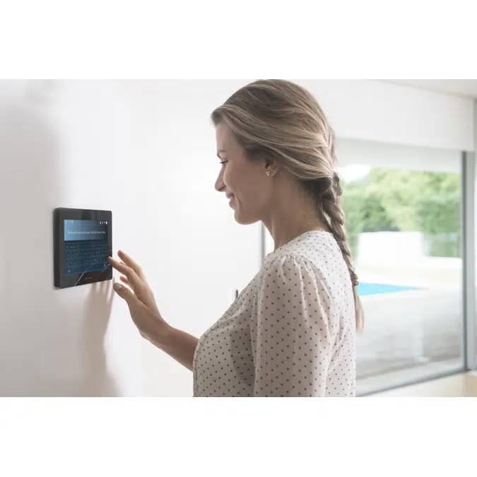 Objetos BIM - ¡Descarga gratis! XTS 7IP WH WIFI: VIDEO INTERCOM RECEIVER | BIMobject