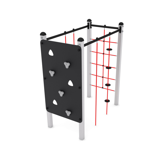 BIM objects - Free download! Climboo Climbing frame M steel | BIMobject