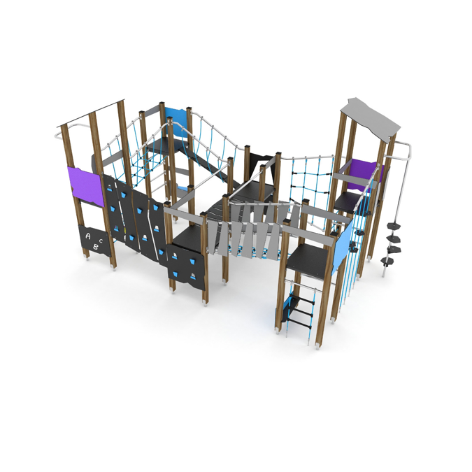 BIM objects - Free download! WOODEN Multiplay unit XL | BIMobject