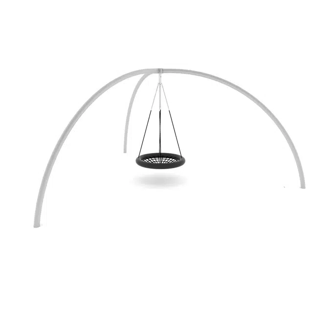 Objetos BIM - ¡Descarga gratis! SWING ST bow (Incl. Bird nest swing ...