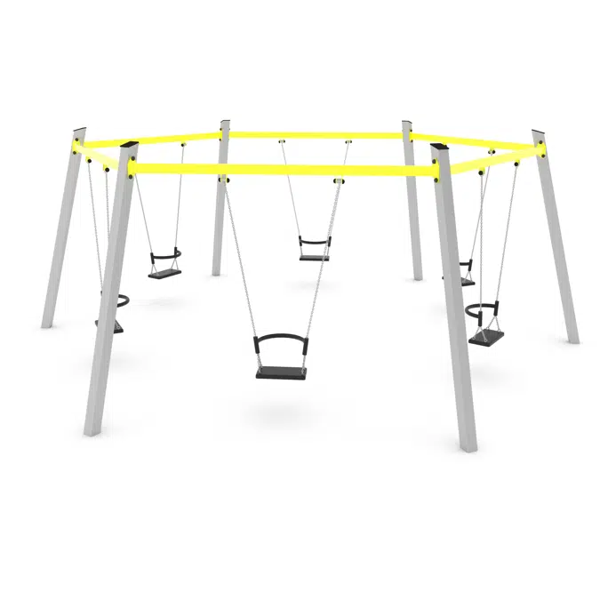 Objetos BIM - ¡Descarga gratis! SWING ST 6 seats | BIMobject