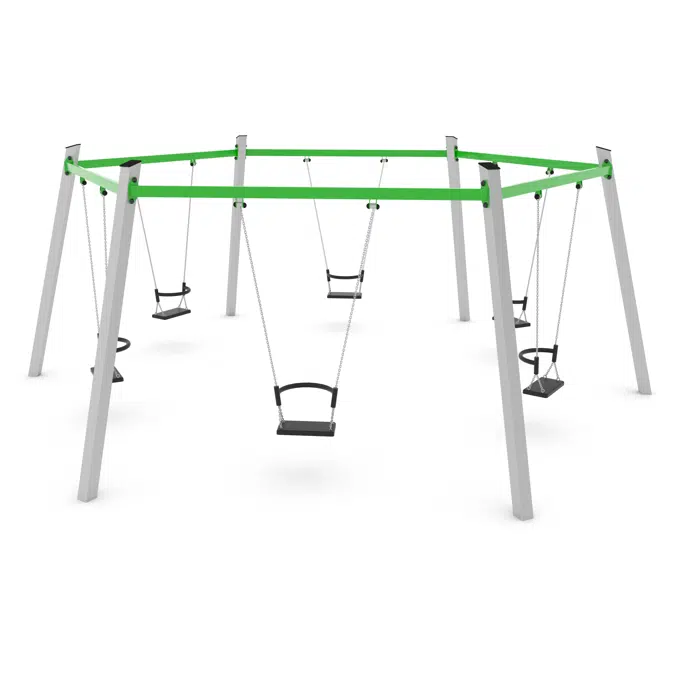 BIM objects - Free download! SWING ST 6 seats | BIMobject