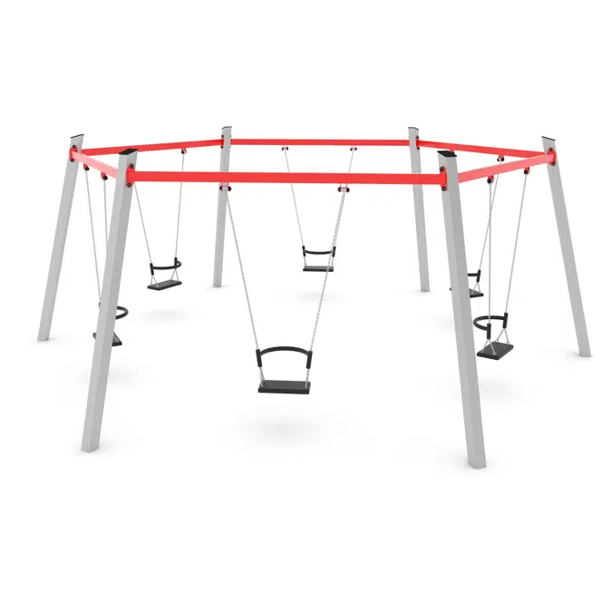 BIM objects - Free download! SWING ST 6 seats | BIMobject