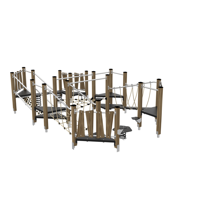 BIM objects - Free download! CLIMBOO Jungle gym L | BIMobject