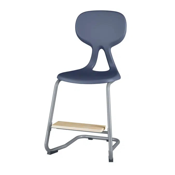 BIM objects - Free download! Stol Poly C medium sh 45 cm inkl fotstöd ...