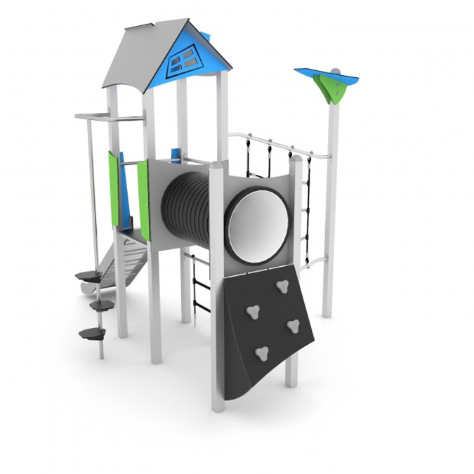 BIM objects - Free download! STEEL+ Activity Tower L | BIMobject