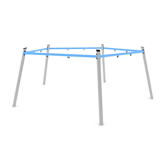 BIM objects - Free download! SWIING ST Swing set for 5 seats | BIMobject