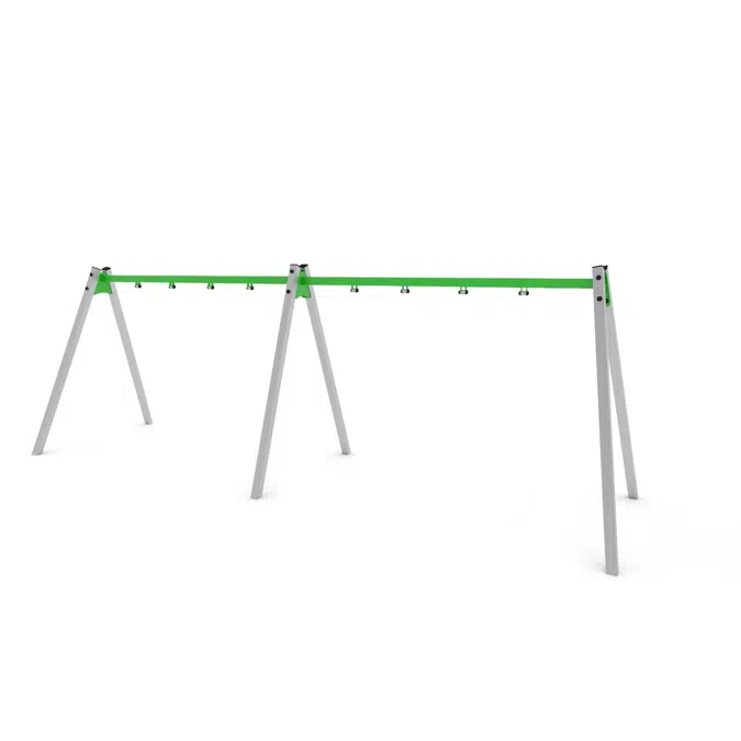 BIM objects - Free download! SWING ST Swing set for 4 seats | BIMobject