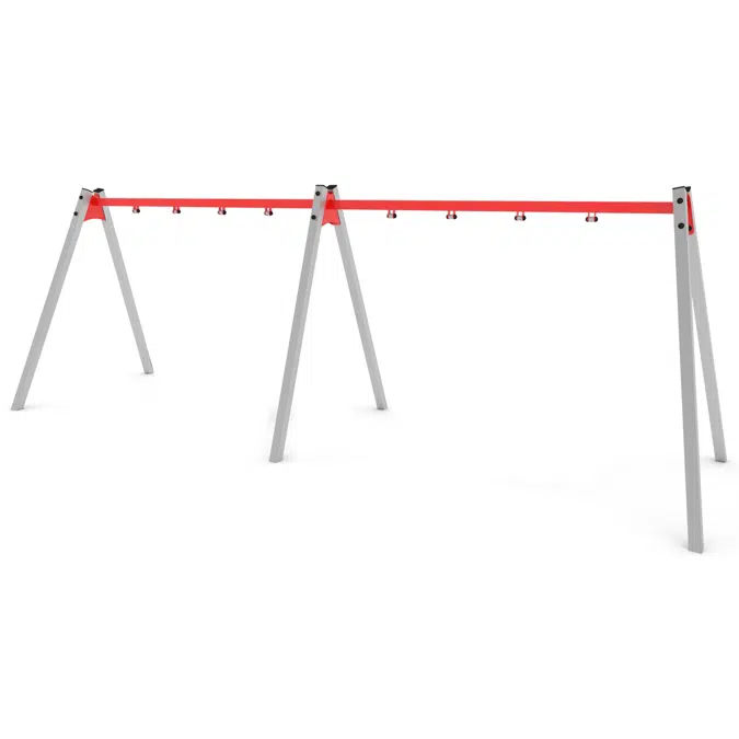 Objetos BIM - ¡Descarga gratis! SWING ST Swing set for 4 seats | BIMobject
