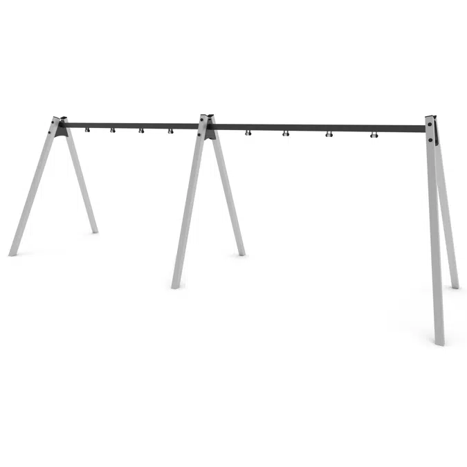 Objetos BIM - ¡Descarga gratis! SWING ST Swing set for 4 seats | BIMobject