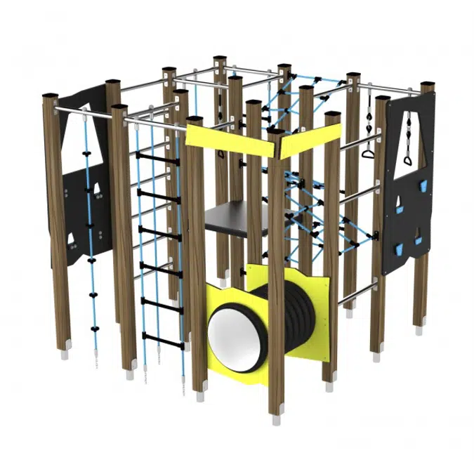 BIM objects - Free download! CLIMBOO Jungle gym XL | BIMobject
