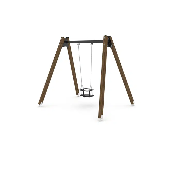 BIM objects - Free download! SWING WD 1 seat (1 flat seat R1) | BIMobject