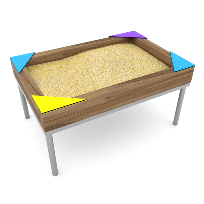 BIM objects - Free download! SOLO High Sandbox Rectangular | BIMobject