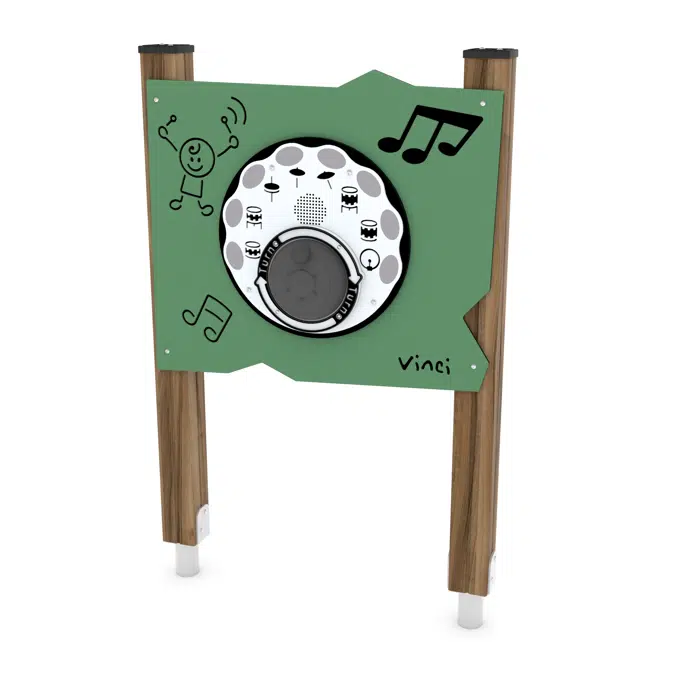 BIM objects - Free download! SOLO Interactive Play Panel Drums | BIMobject