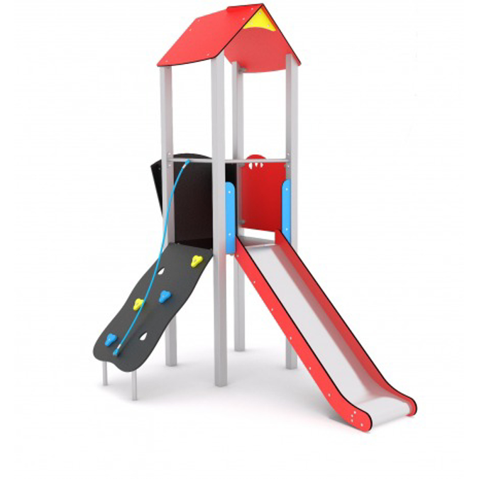 BIM objects - Free download! Steel Activity Tower M | BIMobject