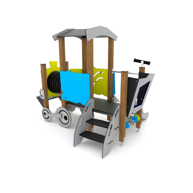 BIM objects - Free download! WOODEN Train | BIMobject