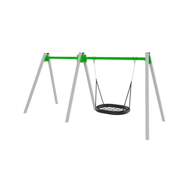 Objetos BIM - ¡Descarga gratis! SWING ST Swing set for 2 seats (Incl. 1 ...