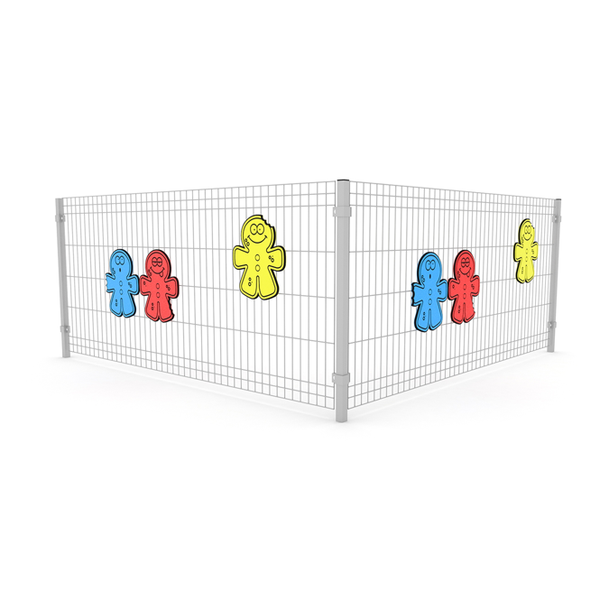 BIM objects - Free download! PARK ST Fence | BIMobject