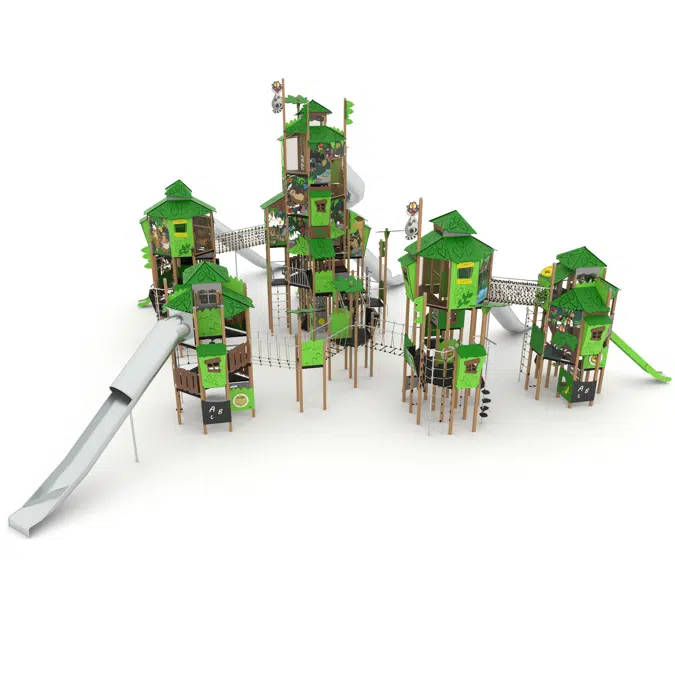 BIM objects - Free download! Jungle Activity Tower 3260 | BIMobject