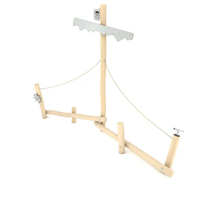 BIM objects - Free download! ROBINIA Pirate ship Hull | BIMobject
