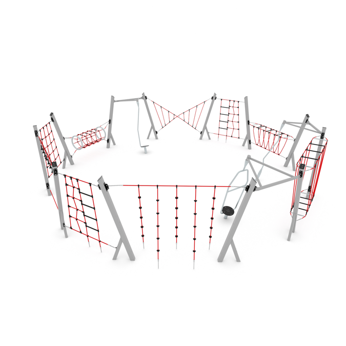 BIM objects - Free download! NETTIX Jungle gym XXL | BIMobject