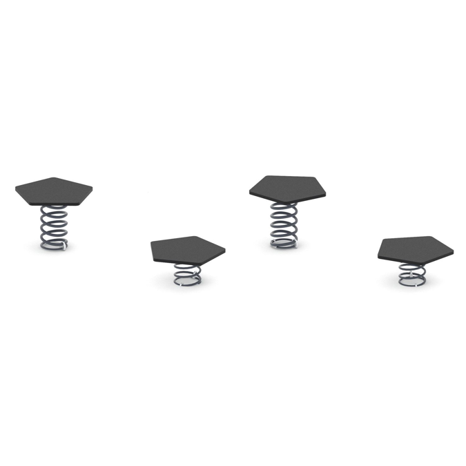 BIM objects - Free download! SPRING Balance board Hexagon | BIMobject
