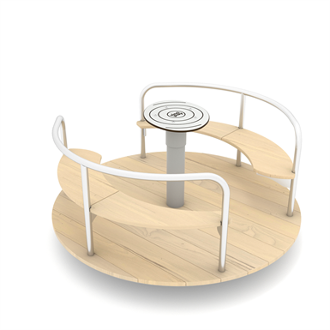 BIM objects - Free download! ROBINIA Karusell med sittplatser | BIMobject