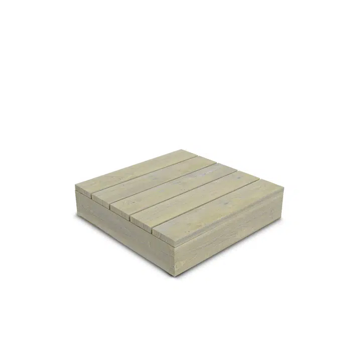 BIM objects - Free download! Urban scenmodul fyrkant 49x49 H12 cm ...