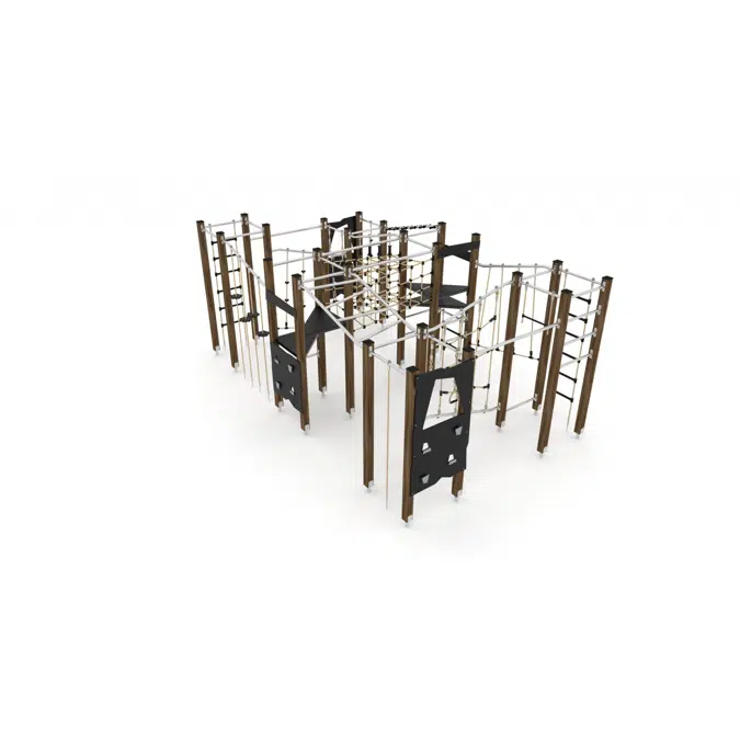 BIM objects - Free download! CLIMBOO Jungle gym XXL | BIMobject