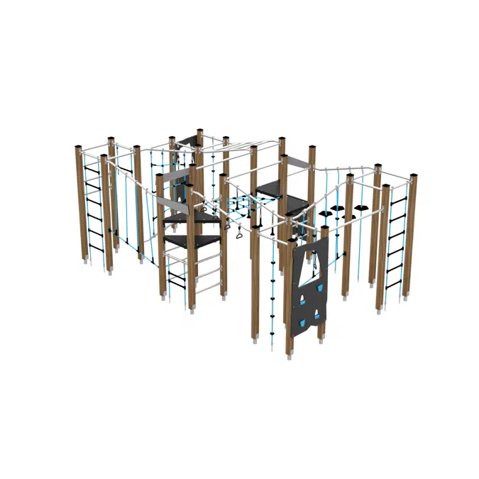 BIM objects - Free download! CLIMBOO Jungle gym XXL | BIMobject