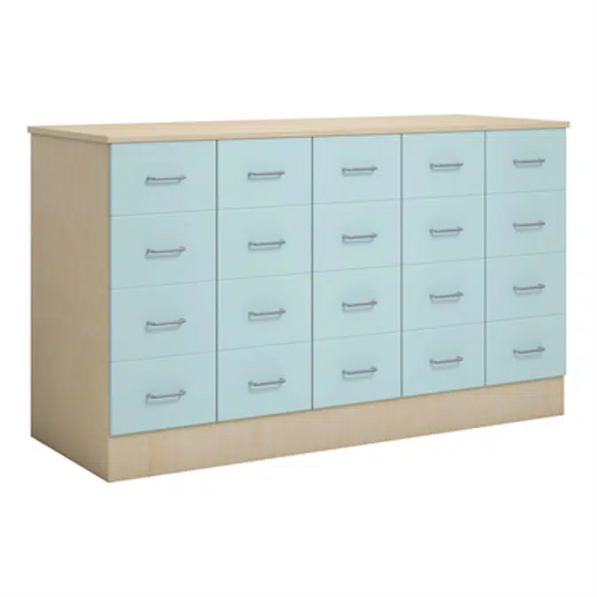 BIM objects - Free download! Norden merchant desk 20 drawer ...