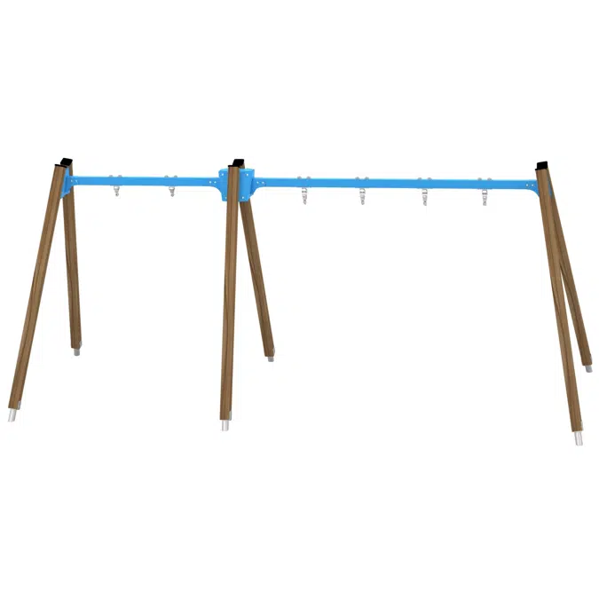 BIM objects - Free download! SWING WD Swing set for 3 seats | BIMobject